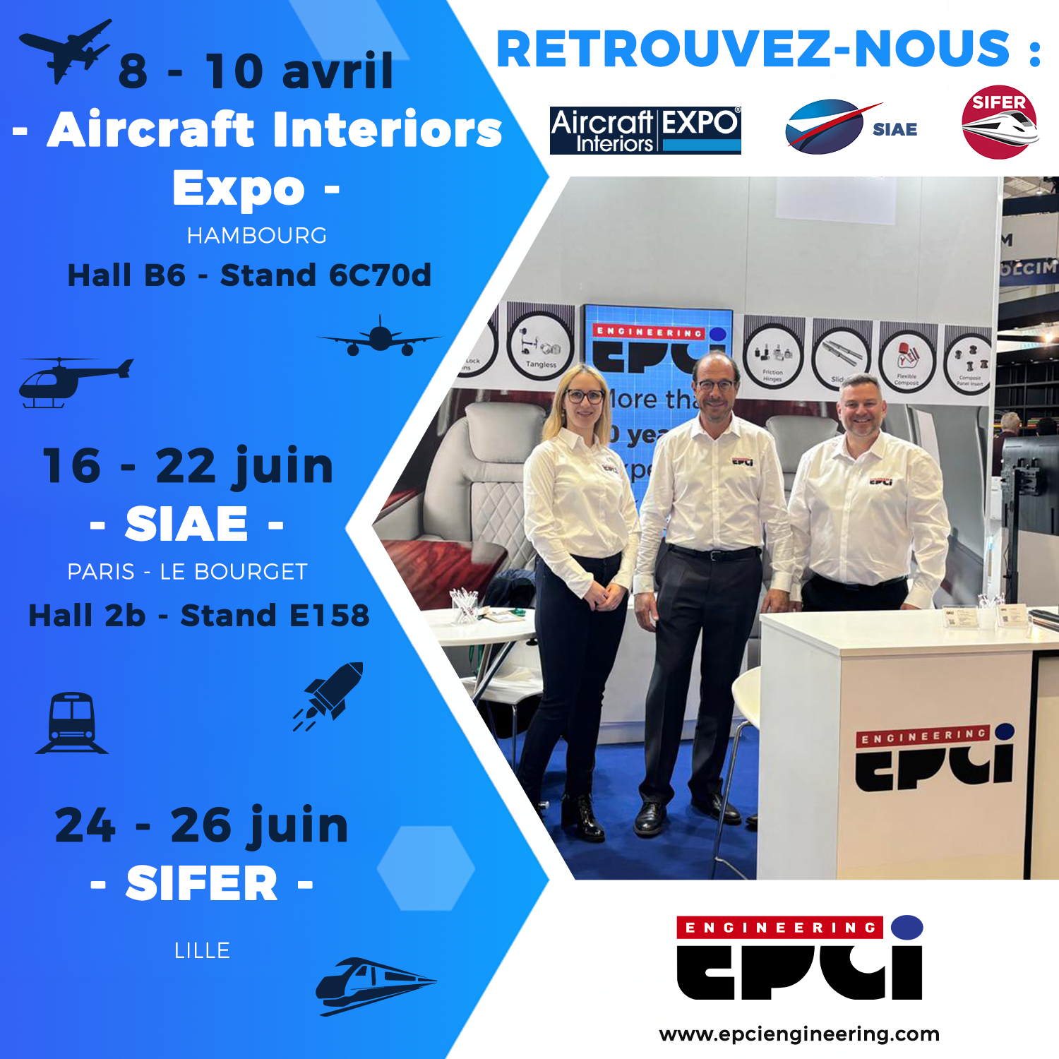 Solutions de fixation industrielle sur mesure – EPCI Engineering